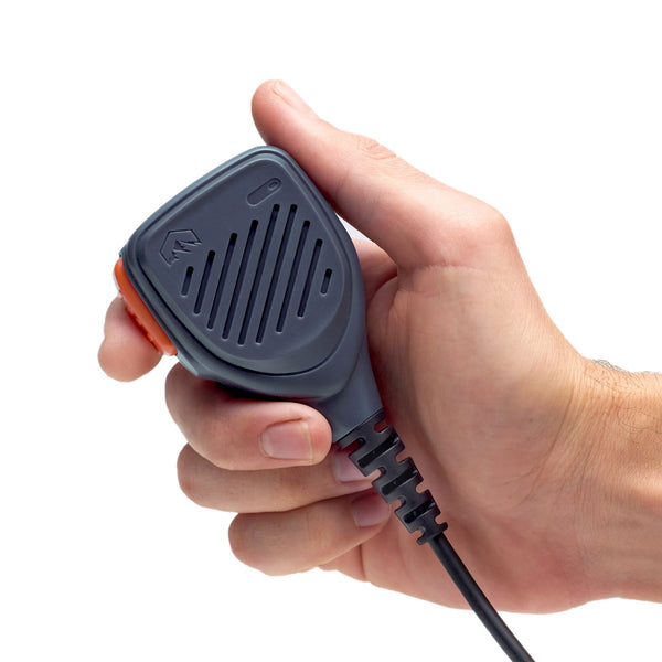 Waterproof Hand Mic for Mountain Radio | Rocky Talkie